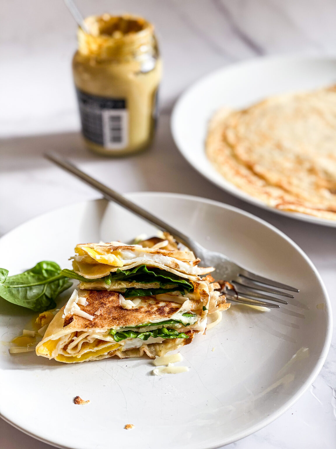 The Best Vegetarian Savoury Crepes (with classic crepe recipe ...
