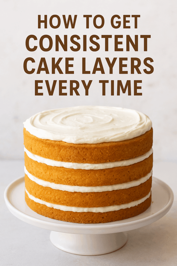 How to Get Consistent Cake Layers Every Time - Tasting Thyme